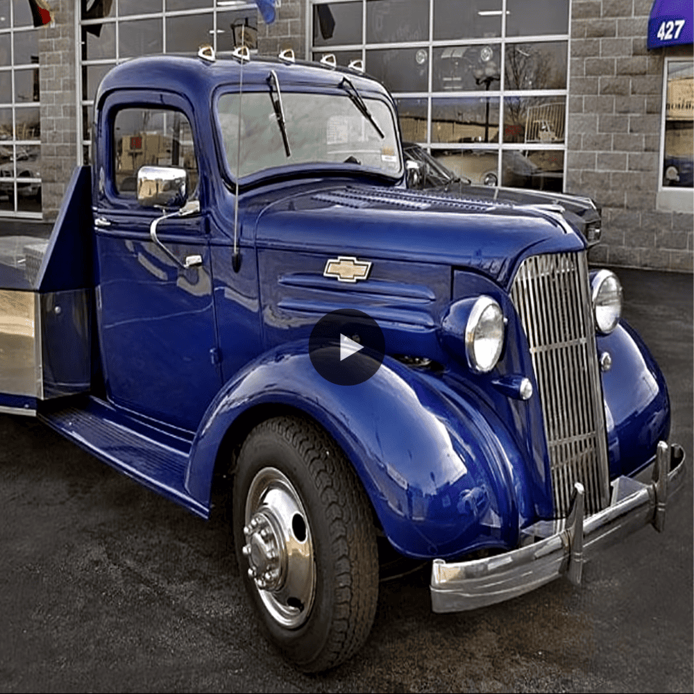 Video 1937 Chevy Hot Rod Looks As Cool As Van Gogh's Starry Night!