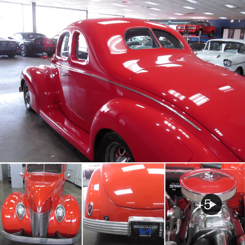 1939 Ford powered by a hand-built 327 Corvette engine