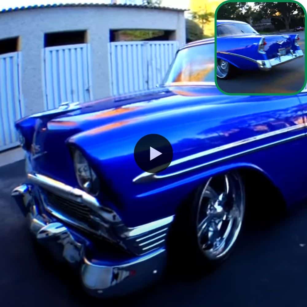650HP 2008 Z06-Powered '56 Chevy Bel Air: The Epitome of Class! - Daily ...