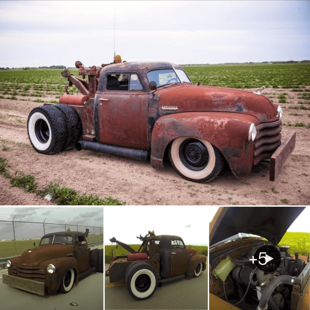 Chevy Home Wrecker Ratrod Truck