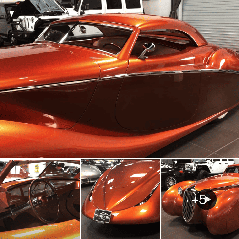 Illusion: Rick Dore's custom 1937 Lincoln.