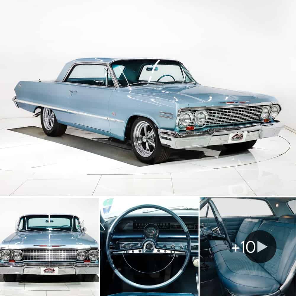 Reviving Classic Muscle: Unveiling the Timeless 1963 Chevrolet Impala ...