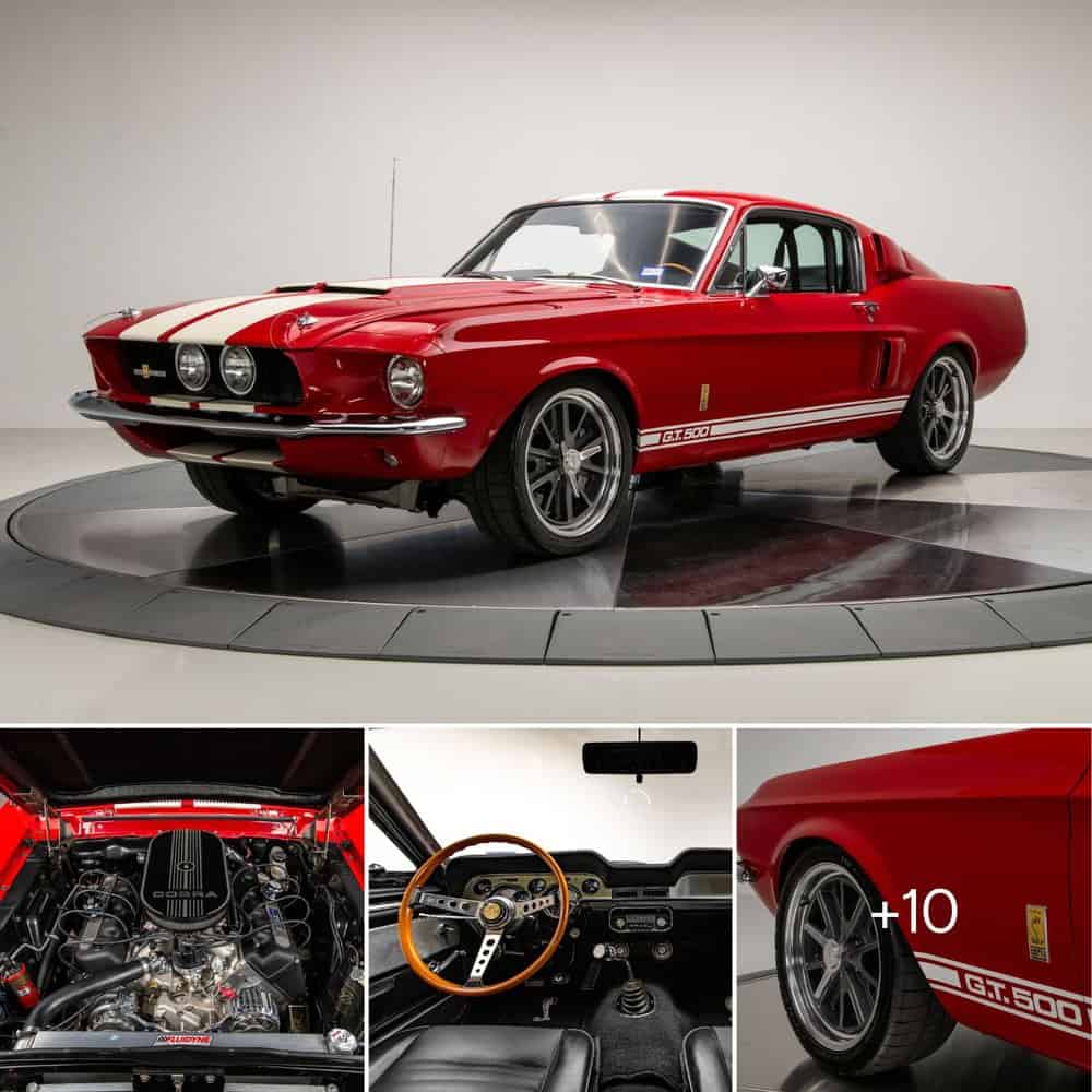 Reviving Legends: The 1967 Ford Mustang GT500 Shelby Pro-Tourer ...