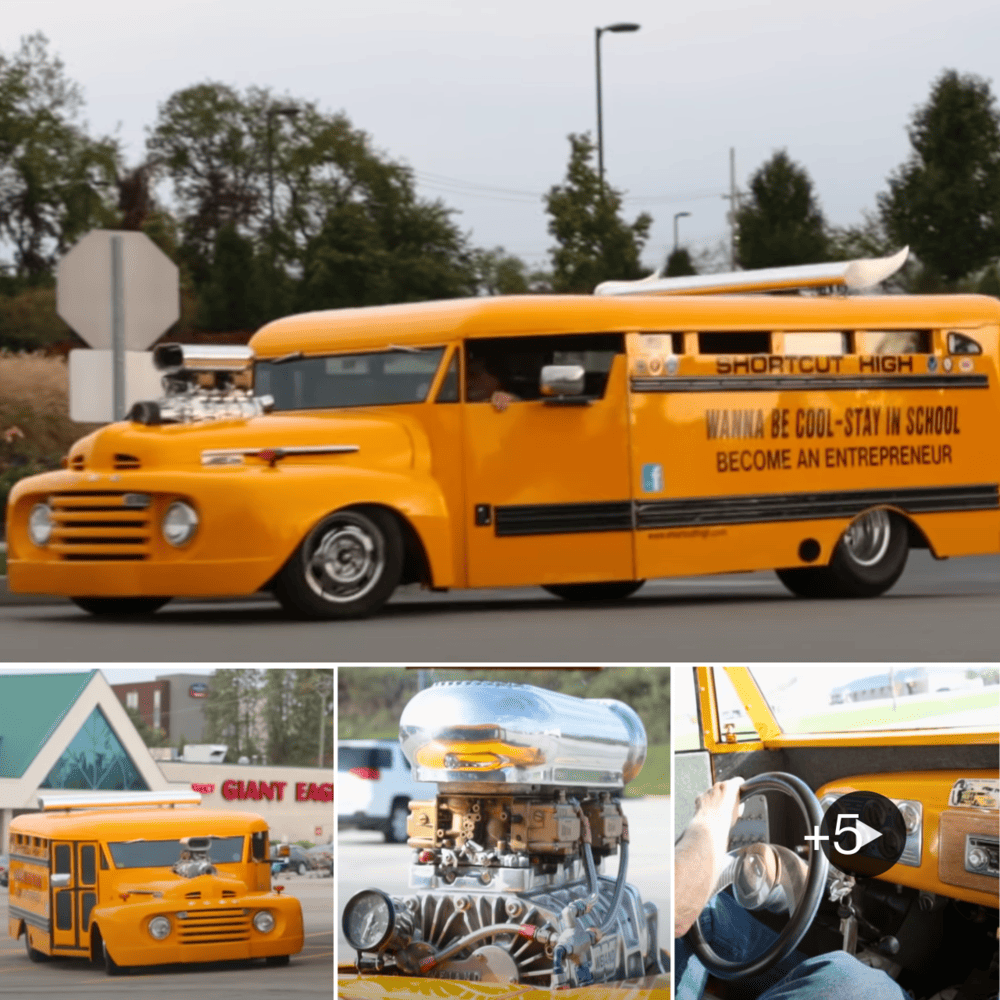The Shortcut High School Bus is For Cool Kids!