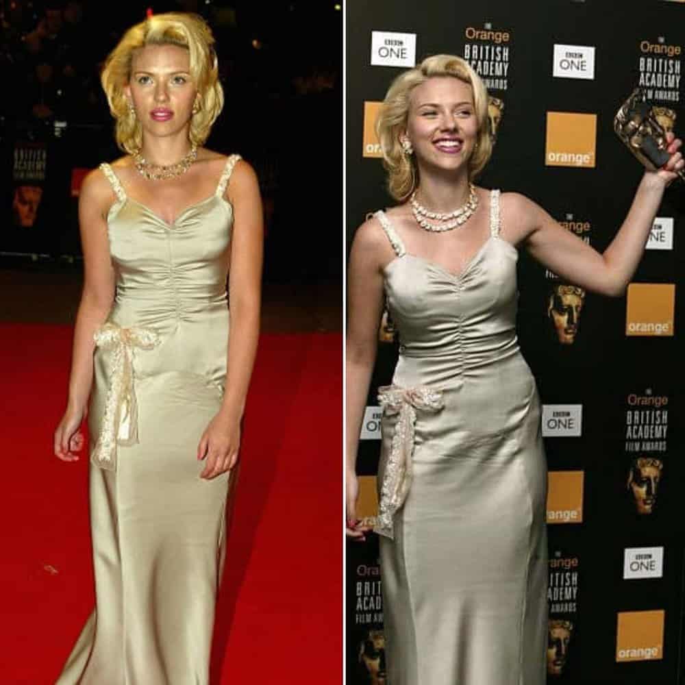 Scarlett Johansson's Timeless Elegance at the 2004 BAFTA Awards