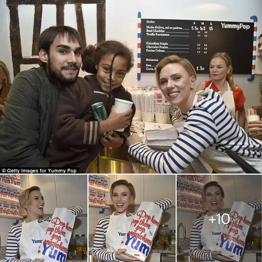 Catch The Buzz: Scarlett Johansson Lights Up Paris With Grand Opening Of "Scarlett's Pops ...