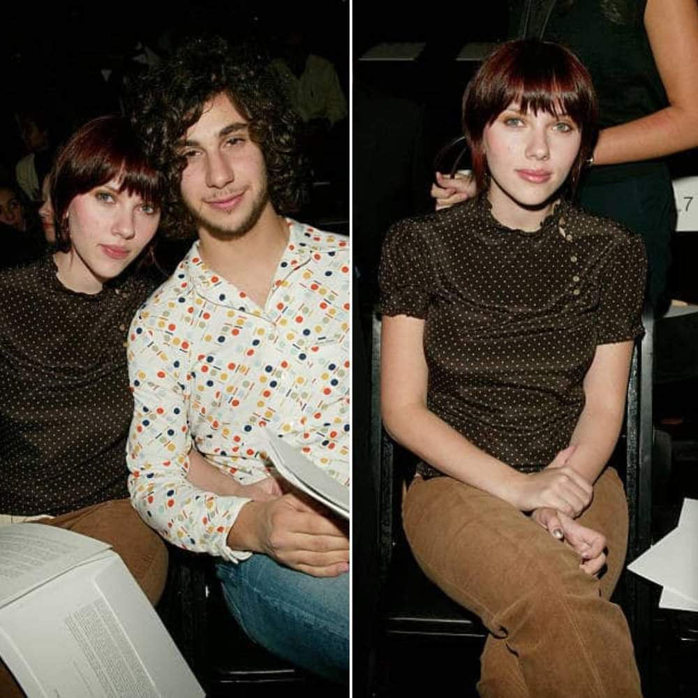 Scarlett Johansson Shines at BCBG Spring 2003 during Mercedes Benz ...