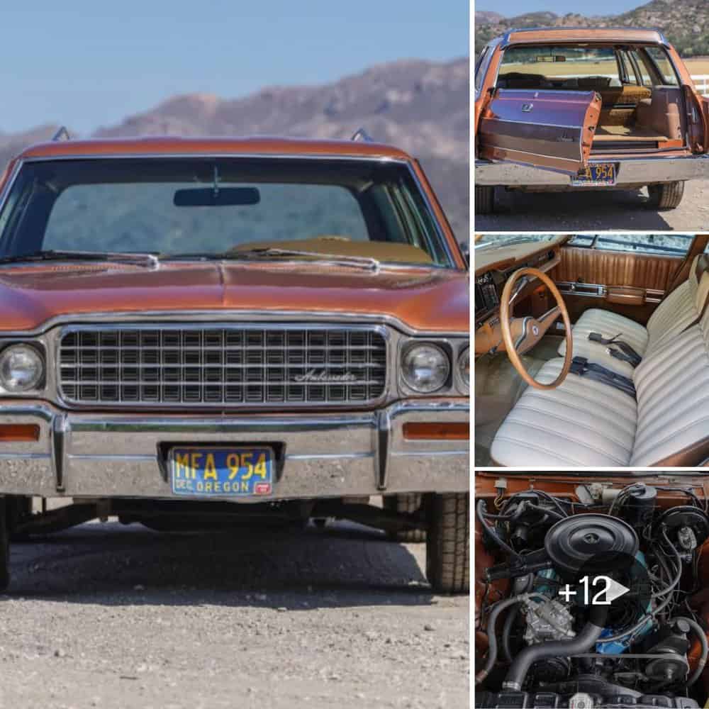 Timeless Elegance: Exploring the 1972 AMC Ambassador Brougham Wagon