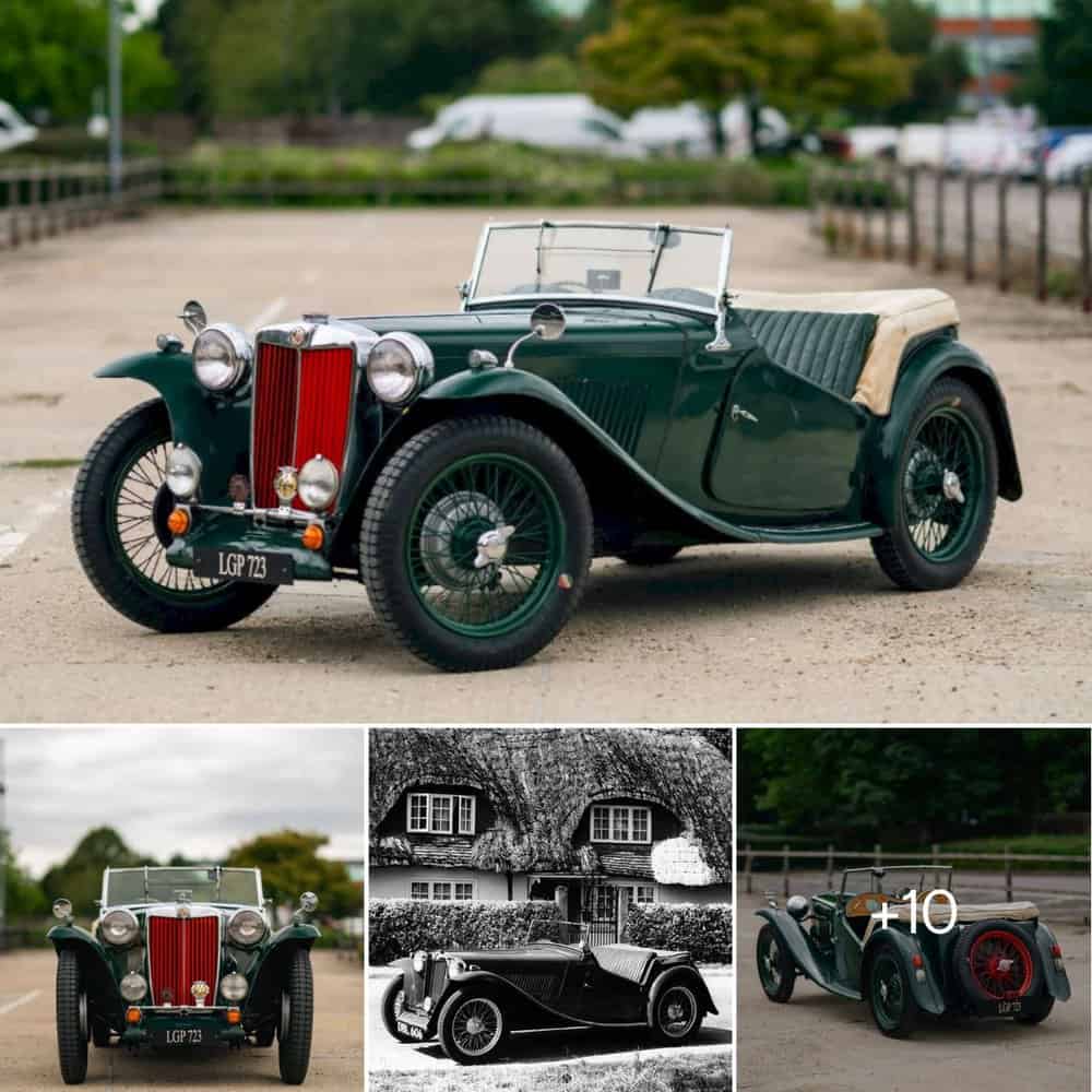 Unveiling the Timeless Elegance of the 1947 MG TC Roadster