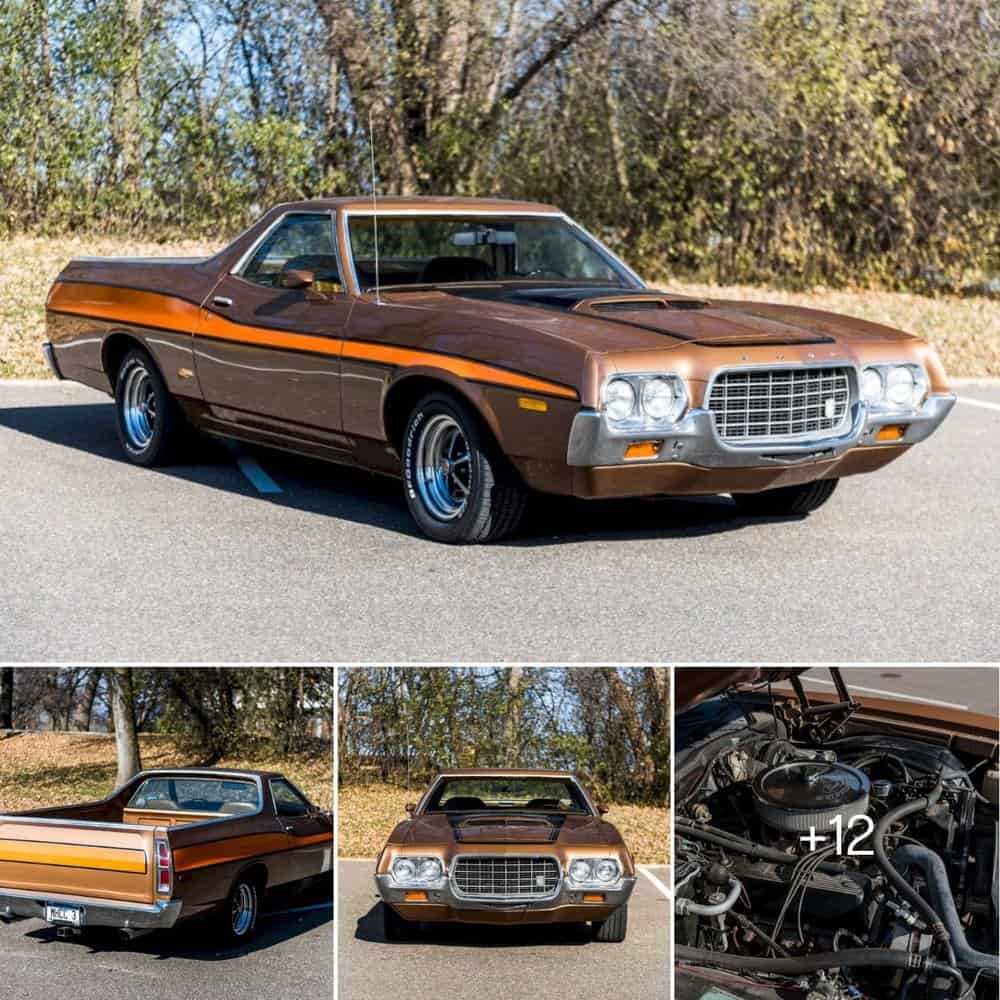 Unveiling the Timeless Elegance of the 1972 Ford Ranchero GT