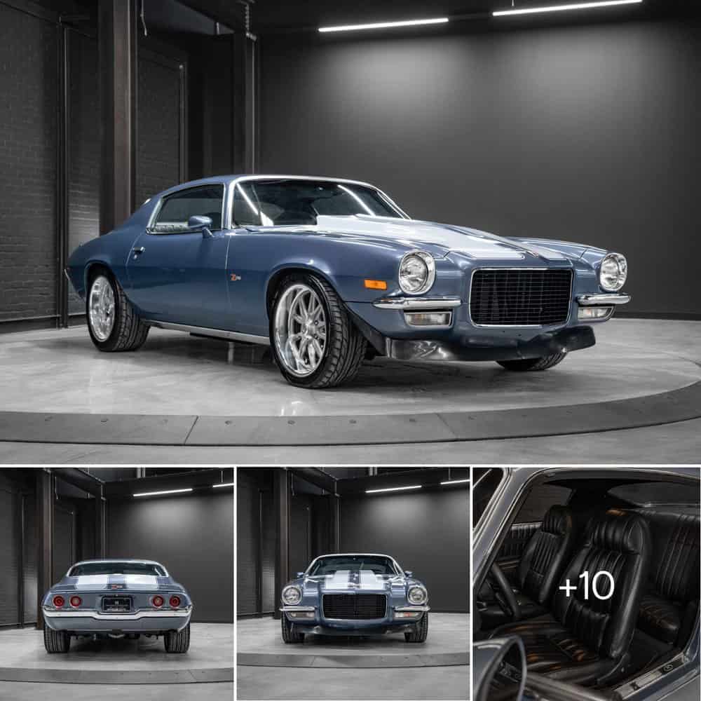 Unleash the Power: Exploring the 1971 Chevrolet Camaro with a 502 Big ...
