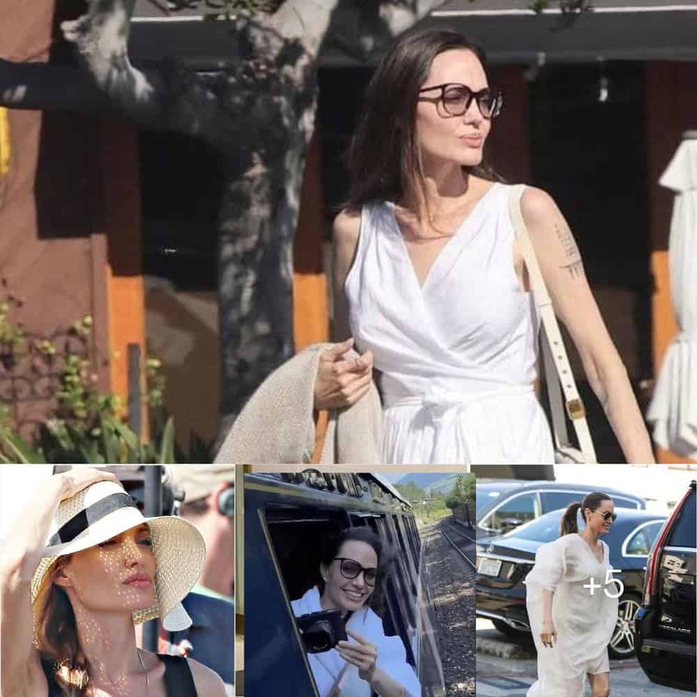 Angelina Jolie's Moments of Blissful Relaxation Unveiled!