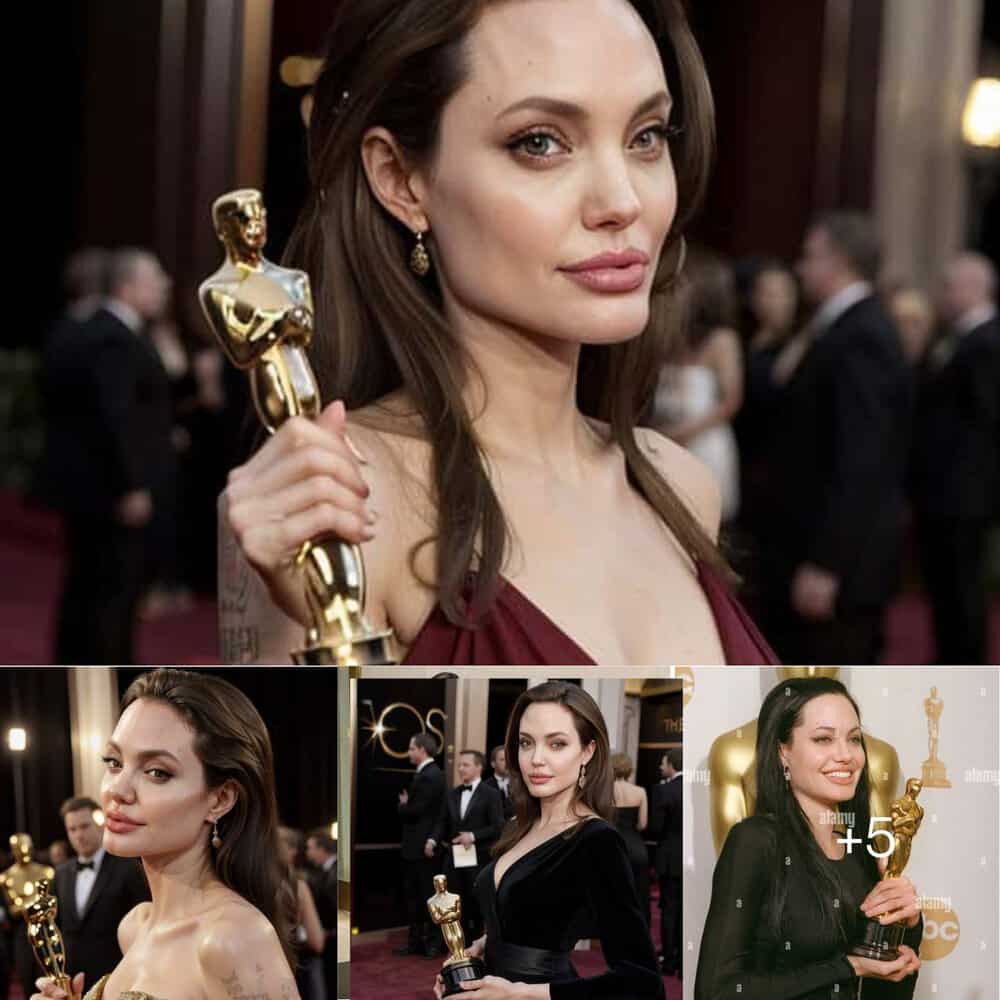 Angelina Jolie's Unforgettable Oscars Red Carpet Moment