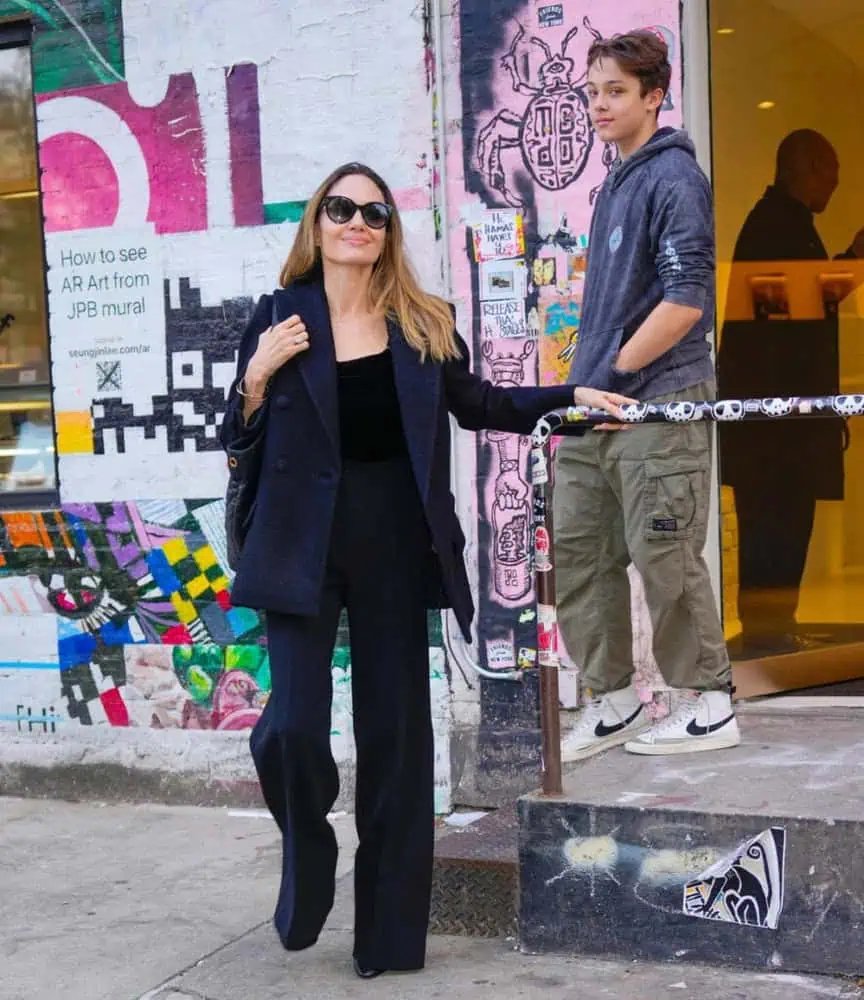 Angelina Jolie Steps Out with Her Kids, Highlights Youngest Son Knox’s ...