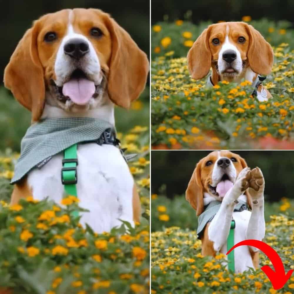 Why Beagles Are the Most Charming Companions: A Blossoming Friendship