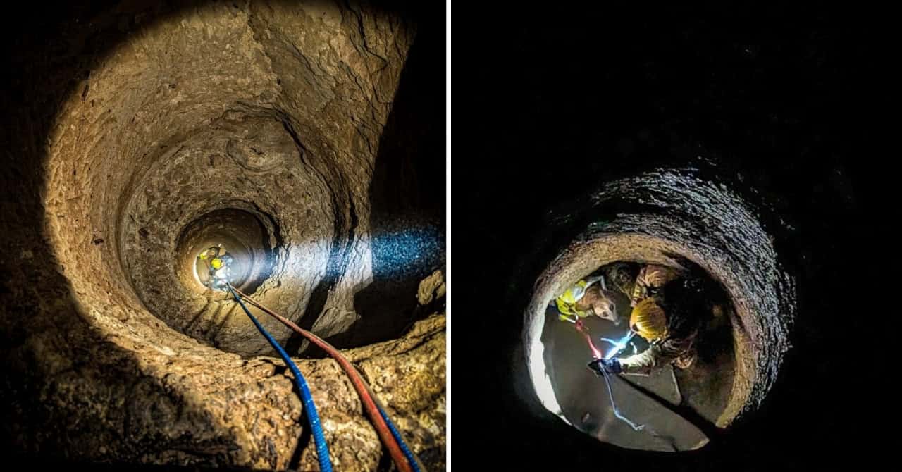 Dog Rescued from 60-Foot Mine Shaft in Heart-Pounding Operation