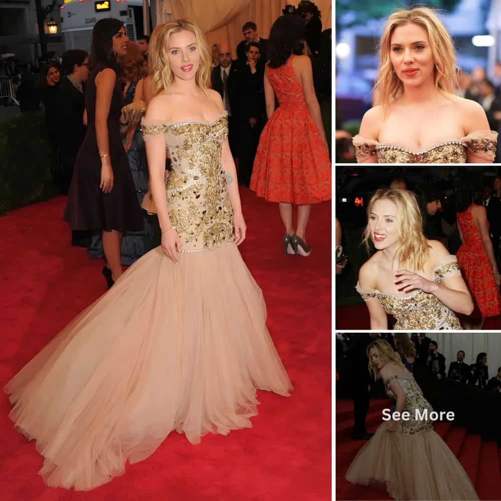 Scarlett Johansson Dazzles at the Met Gala in Stunning Dolce & Gabbana Gown