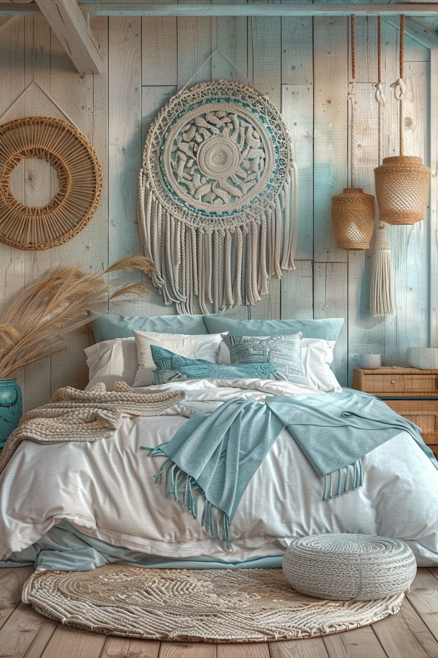 30 Beachy Boho Bedroom Ideas for a Serene Coastal Escape