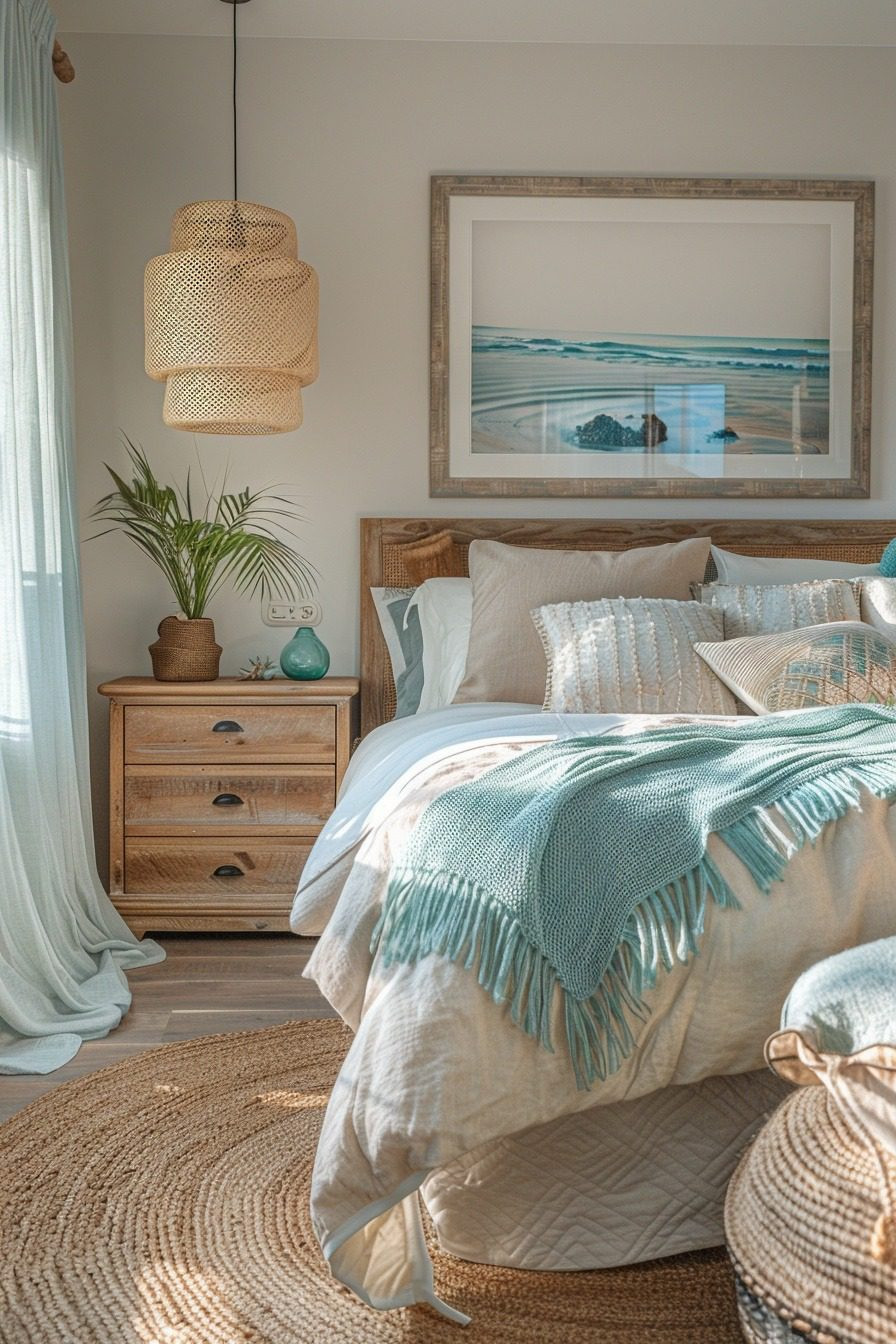 30 Beachy Boho Bedroom Ideas for a Serene Coastal Escape