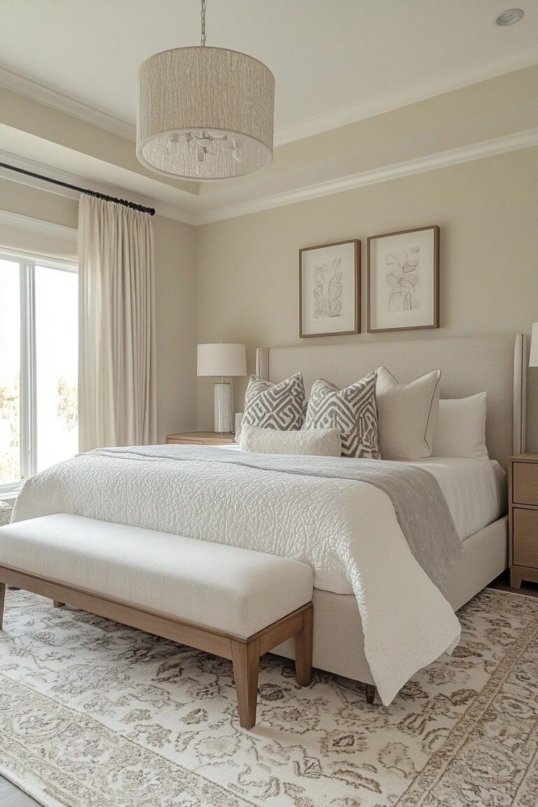 30 Minimalist Boho Bedroom Ideas for Blending Simplicity with Bohemian ...